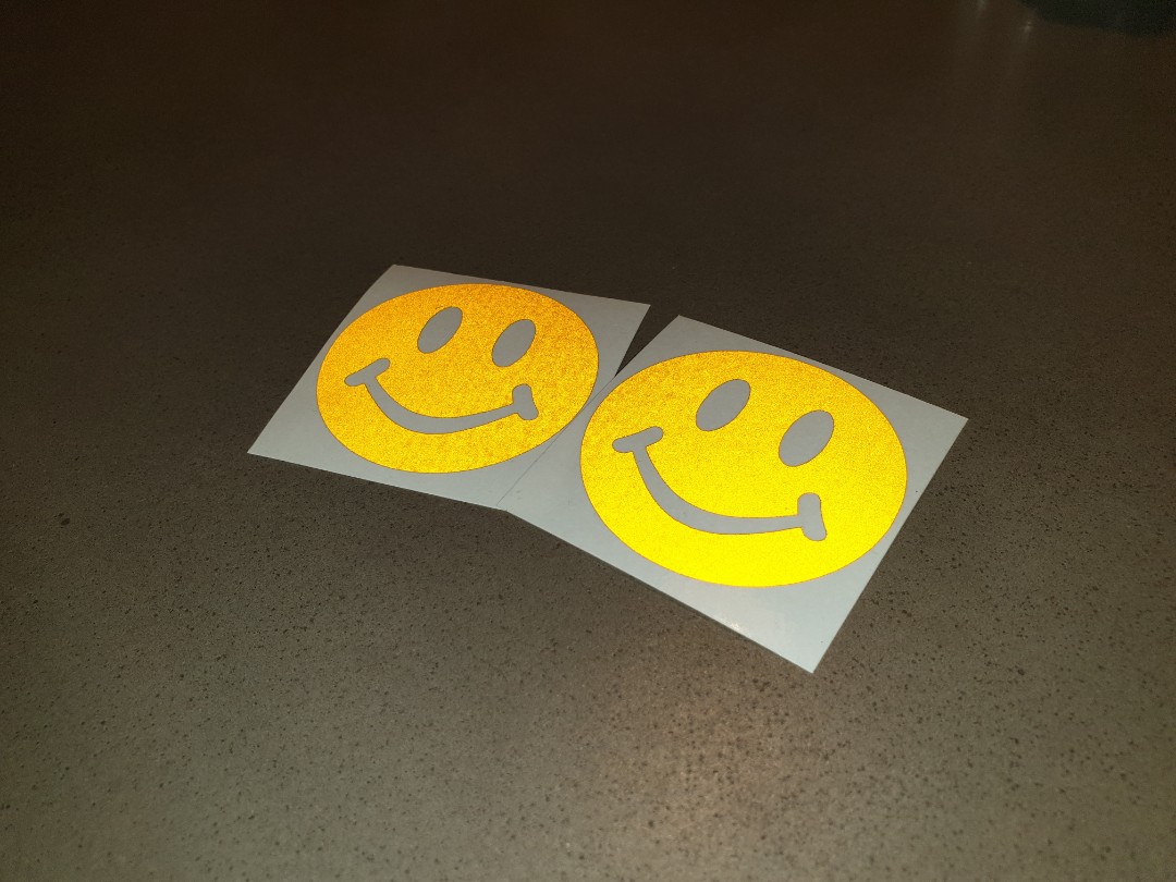 Customised reflective sticker/decal, Hobbies & Toys, Stationery & Craft ...