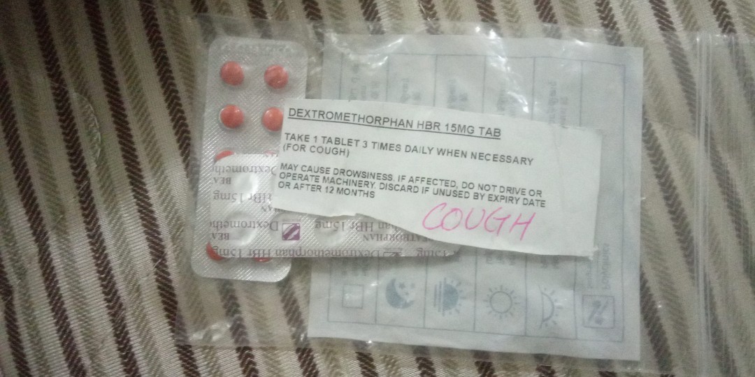 Dextromethorphan HBR 15mg TAB, Everything Else on Carousell