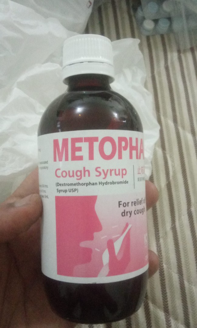 Dextromethorphan Hydrobromide syrup, Everything Else on Carousell