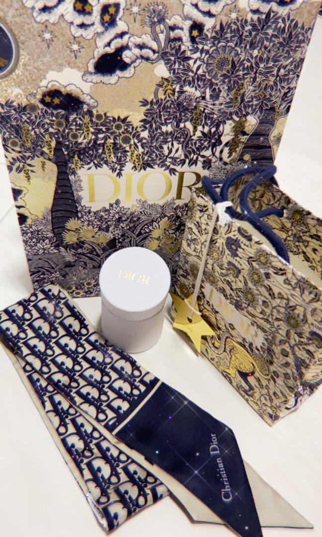 DIOR Twilly, Women's Fashion, Watches & Accessories, Scarves on Carousell