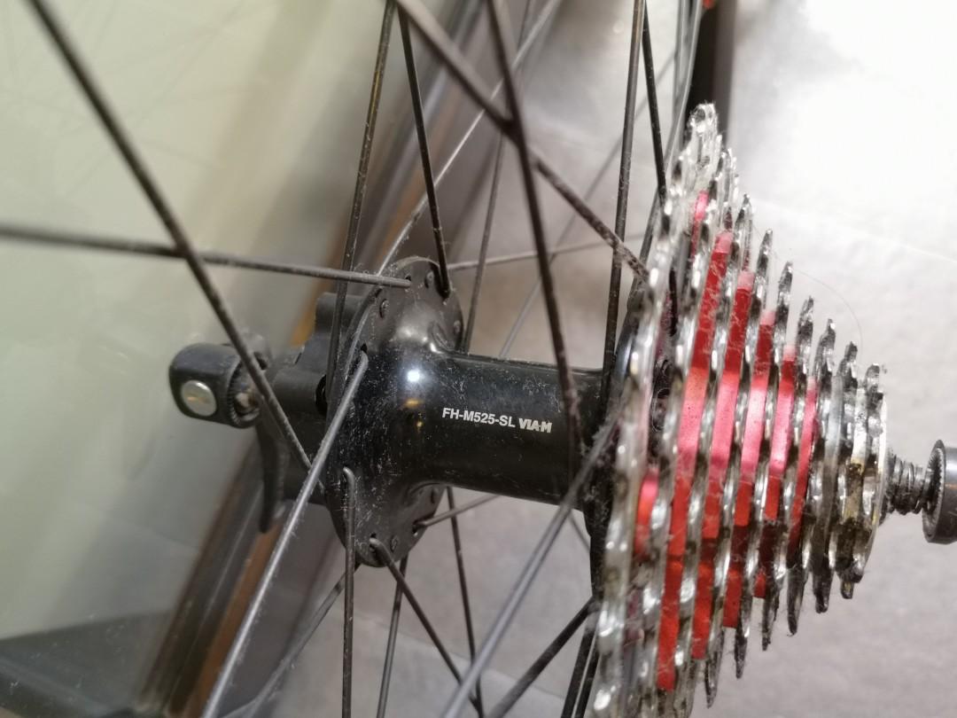 DT Swiss 26 inch wheels with cassette, Sports Equipment, Bicycles ...