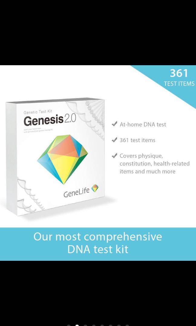 Genesis 2.0. DIY DNA testing kit on Carousell