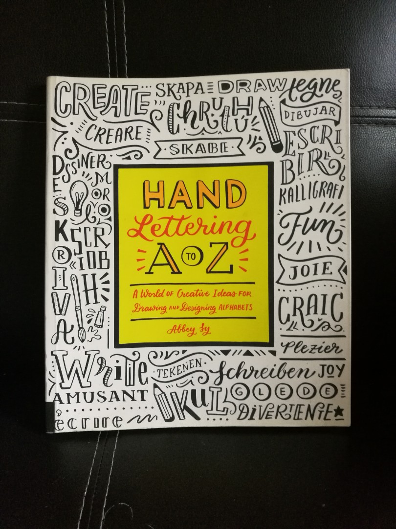 Hand lettering A to Z by Abbey Sy, Hobbies & Toys, Books & Magazines ...