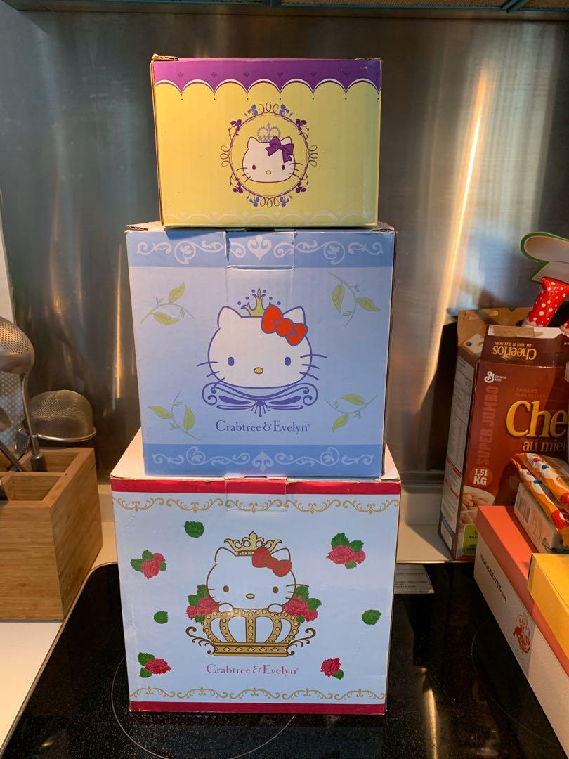Hello Kitty Afternoon Tea Set, 傢俬＆家居, 廚具和餐具, 茶具配件 - Carousell