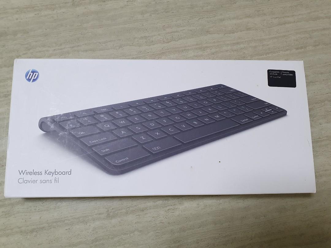 Hp Wireless Keyboard Everything Else On Carousell