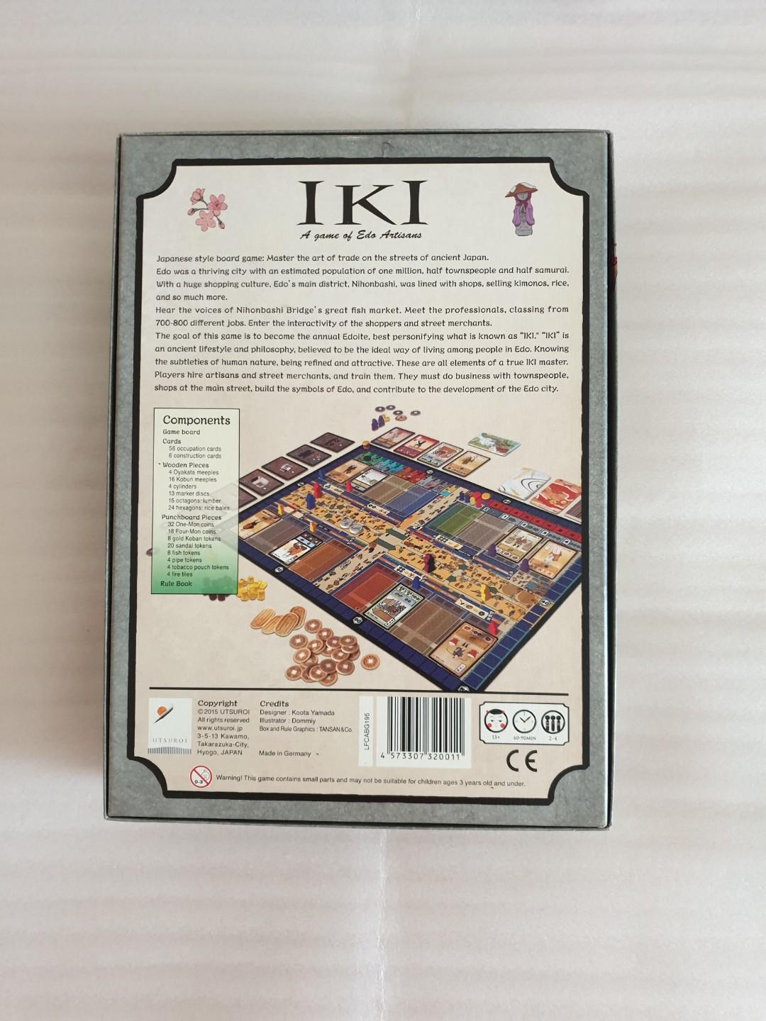 IKI board game, Hobbies & Toys, Toys & Games on Carousell