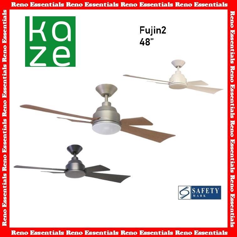 KAZE Fujin2 Ceiling Fan DC Motor, Furniture & Home Living, Lighting ...