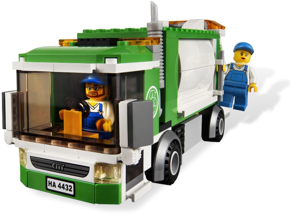 Lego 4432 Garbage Truck, Hobbies & Toys, Toys & Games on Carousell