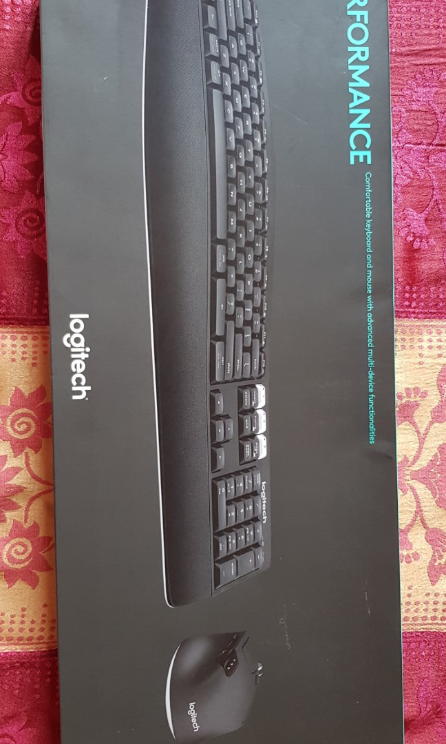 Logitech Performance Mk850 Wireless Keyboard And Mouse Computers