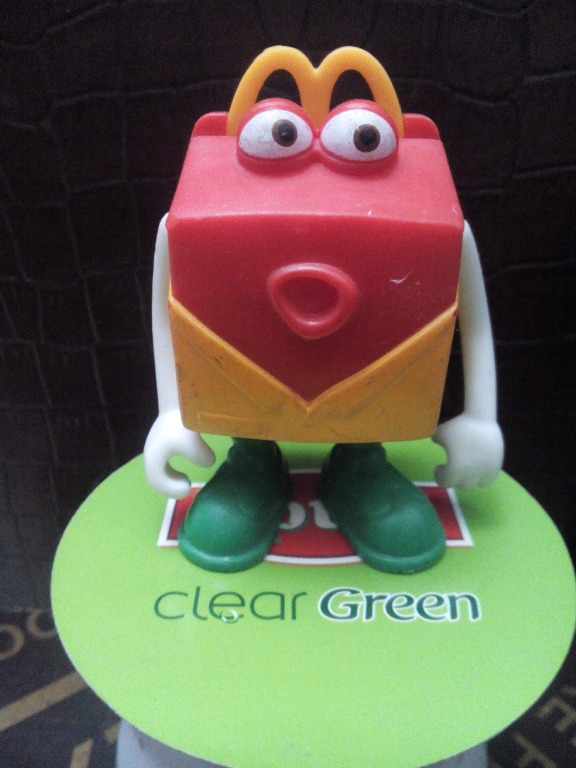 Mcdo Happy Meal Toys Meal Box (Red/Yellow), Hobbies & Toys, Toys ...