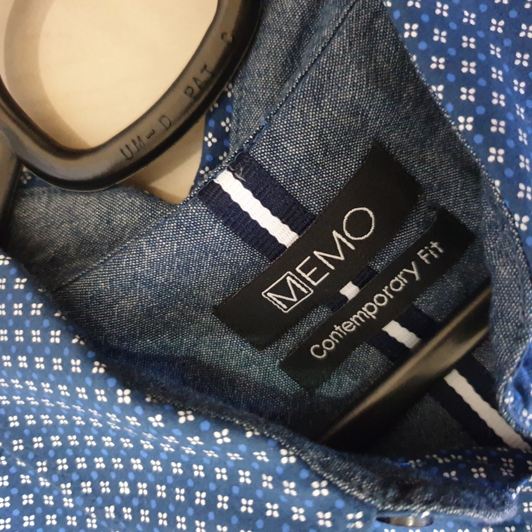 Memo polo shirt for mens work or formal wear, Men's Fashion, Tops ...