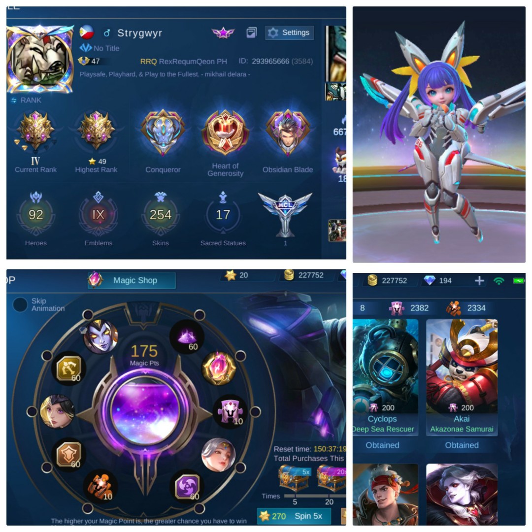 Mobile Legends Premium, Video Gaming, Video Games, Xbox on Carousell