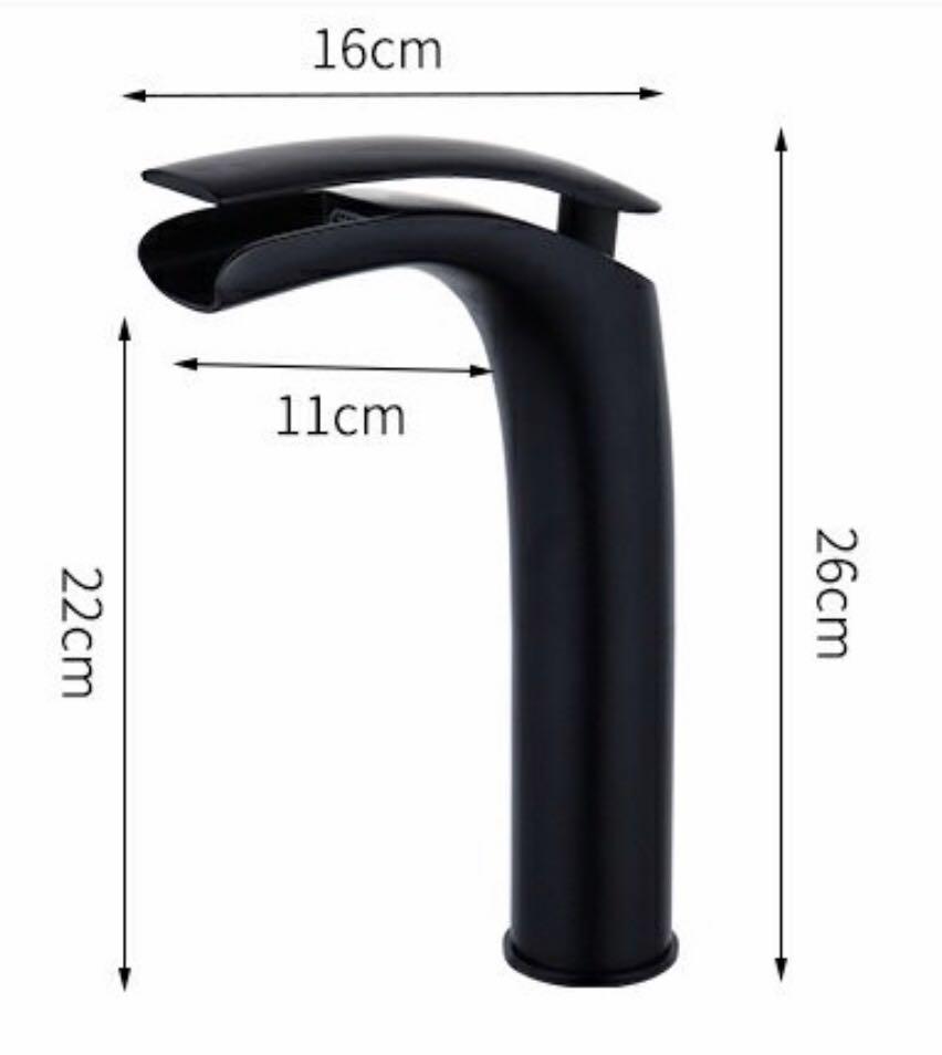 Natural Flow Basin Table Top Tap Mixer, Furniture & Home Living ...