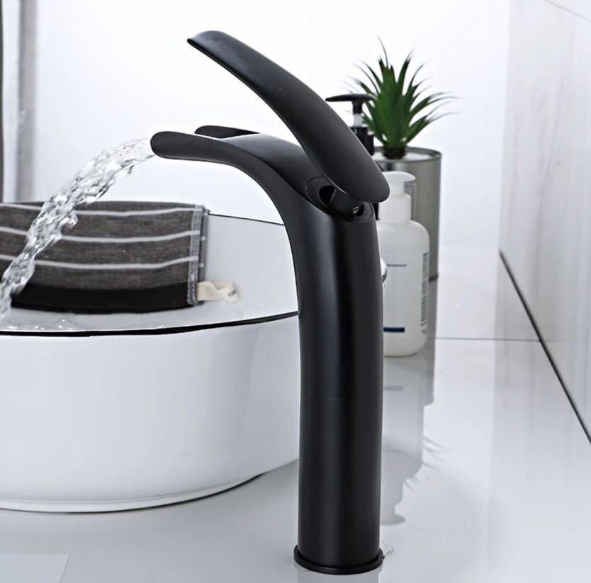 Natural Flow Basin Table Top Tap Mixer, Furniture & Home Living ...