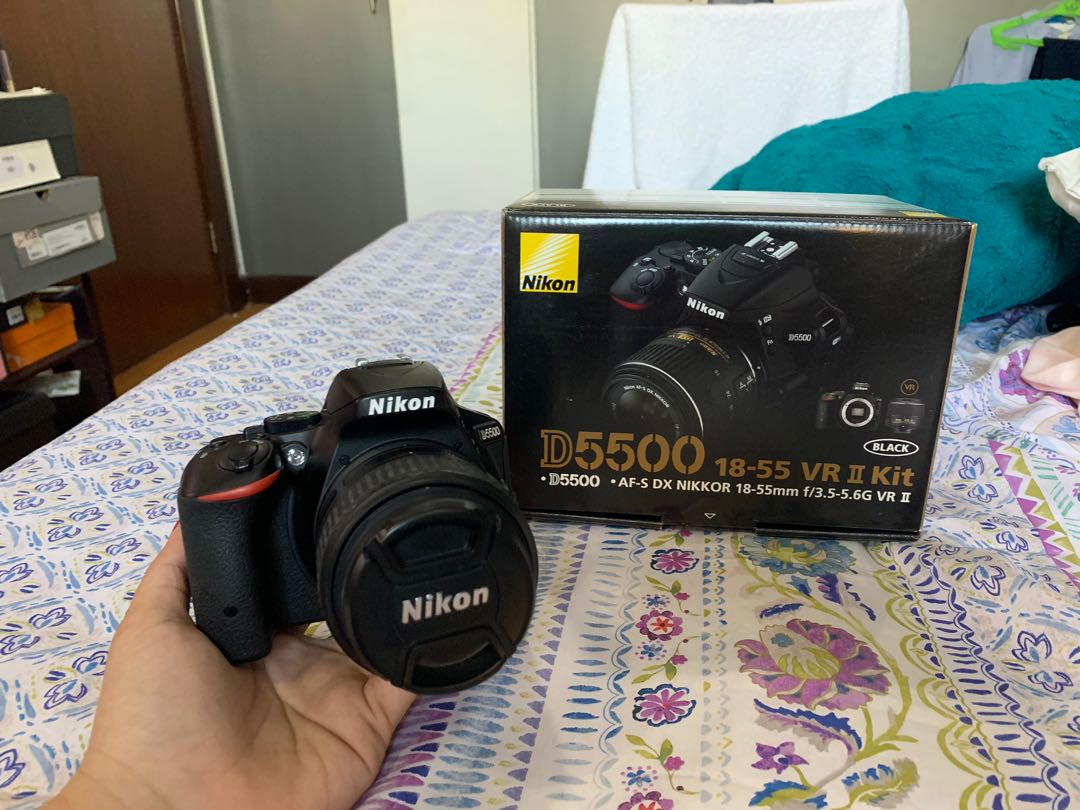 Nikon D5500 Camera Good as New, Photography, Cameras on Carousell