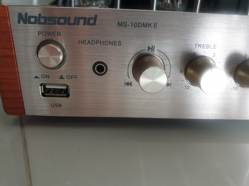 Nobsound MS-10DMK2 tube amplifier, Audio, Other Audio Equipment on ...
