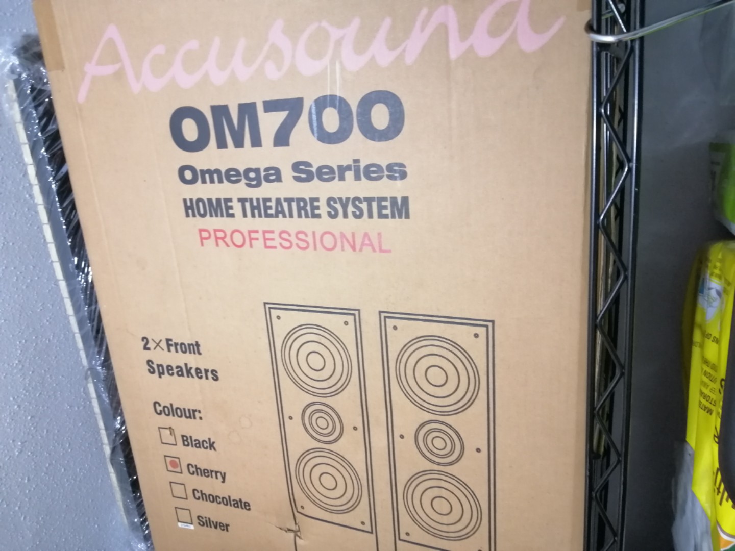 OM 700 omega series home theatre system, Furniture & Home Living ...