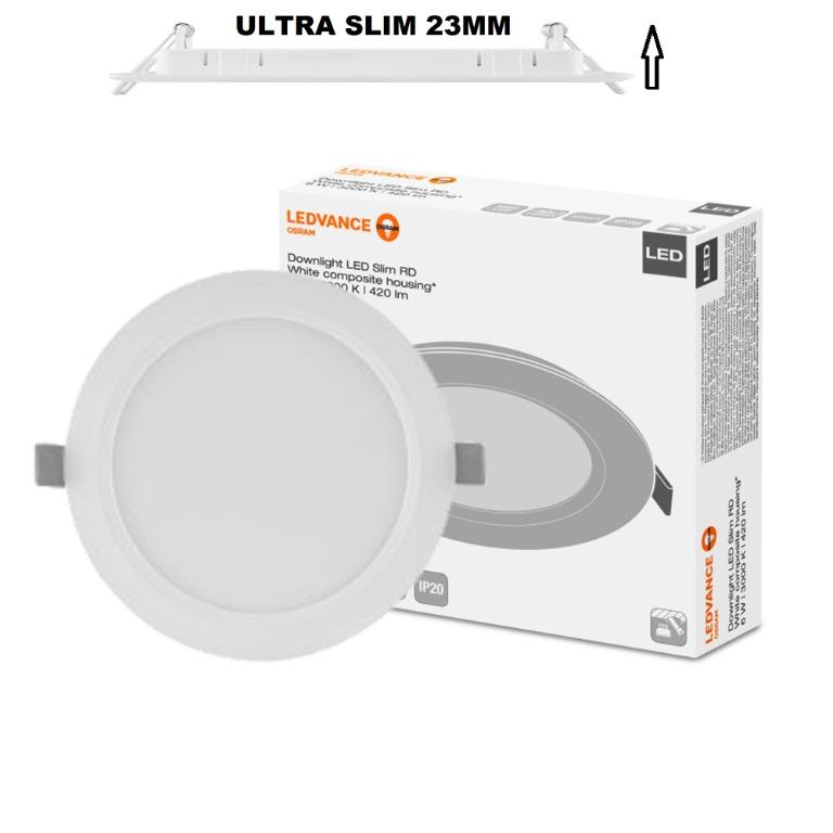OSRAM Ledvance Slim LED Downlight, Furniture & Home Living, Lighting ...