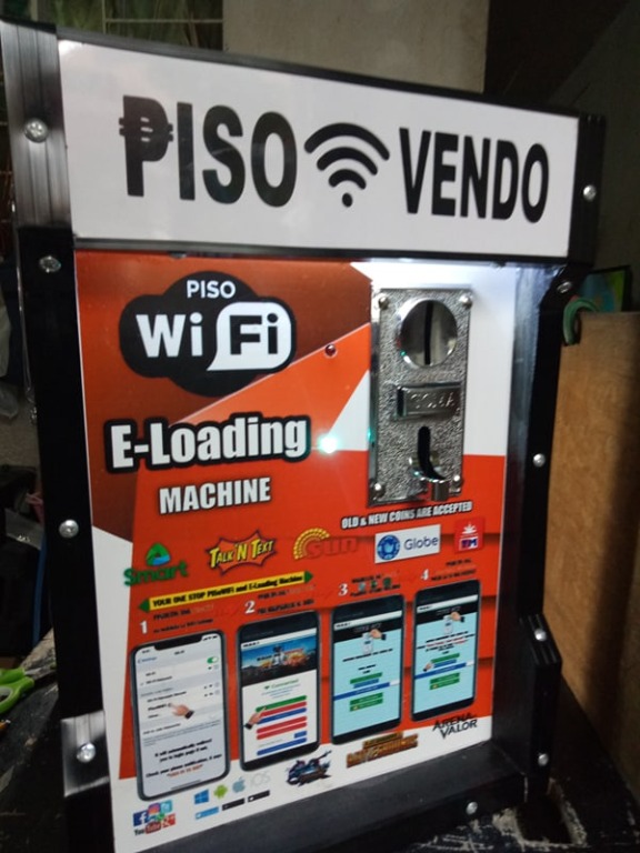Piso Wifi Vending Machine with Self Service E-loading, Computers & Tech ...