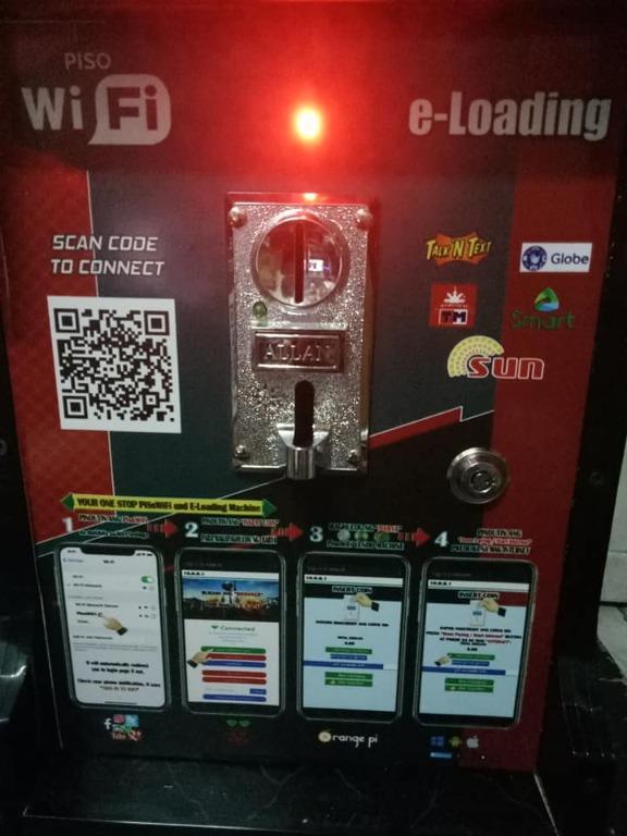 Piso Wifi Vending Machine with Self Service E-loading, Computers & Tech ...