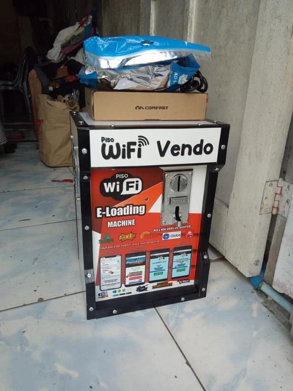Piso Wifi Vending Machine with Self Service E-loading, Computers & Tech ...