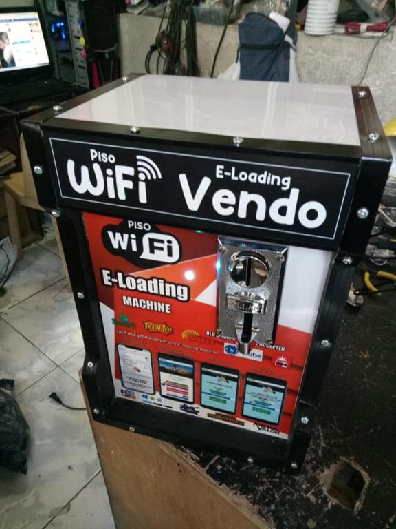 Piso Wifi Vending Machine with Self Service E-loading, Computers & Tech ...