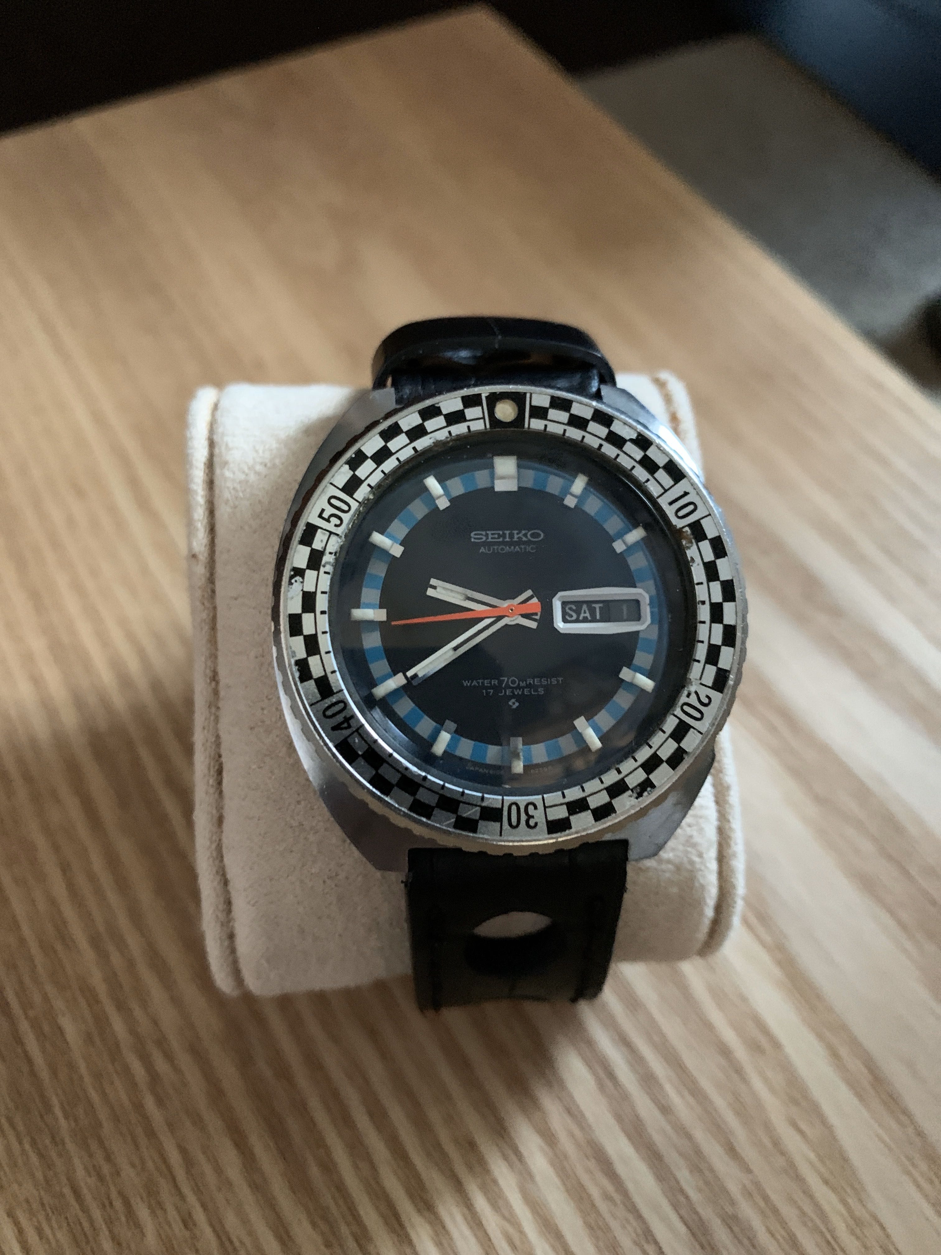 Rare vintage Seiko Rally 6106 8227, Luxury, Watches on Carousell