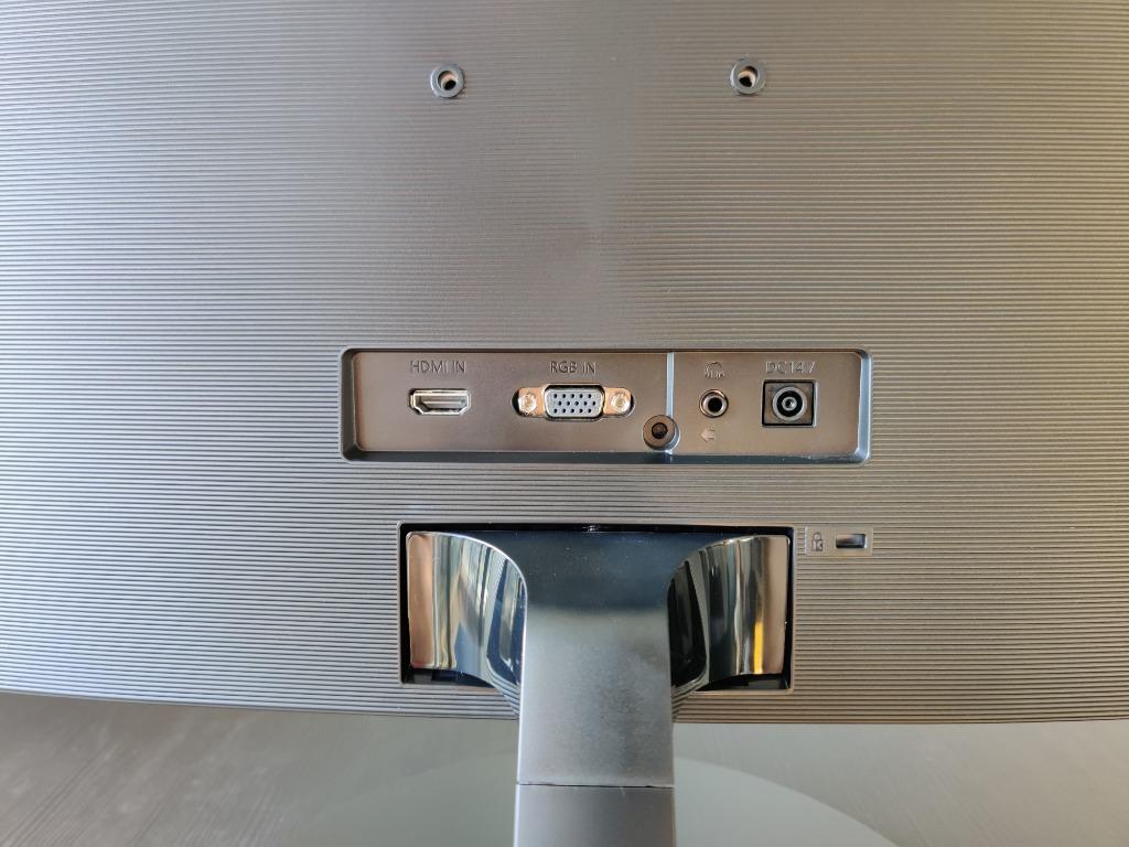 Samsung 27" inch curved monitor FHD C27F390FHE, Computers & Tech, Parts ...