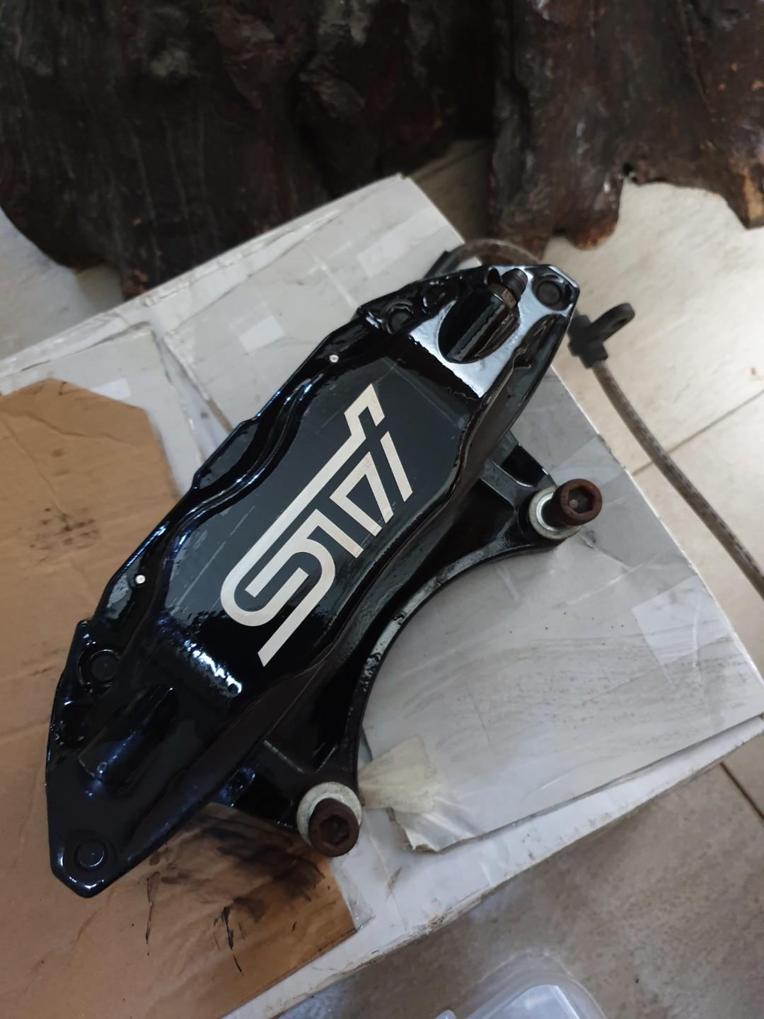 Subaru WRX STI Big Brake Kit, Car Accessories, Accessories on Carousell