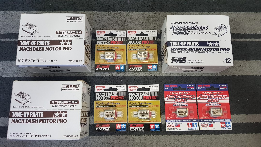 Tamiya Mini 4wd - Motors (TMAC Taiwan, MachDash Pro), Hobbies & Toys ...
