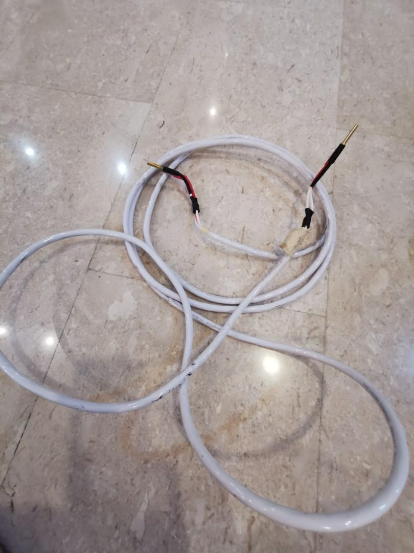The chord odyssey 2 speaker cable 4m meter, Audio, Other Audio Equipment on Carousell