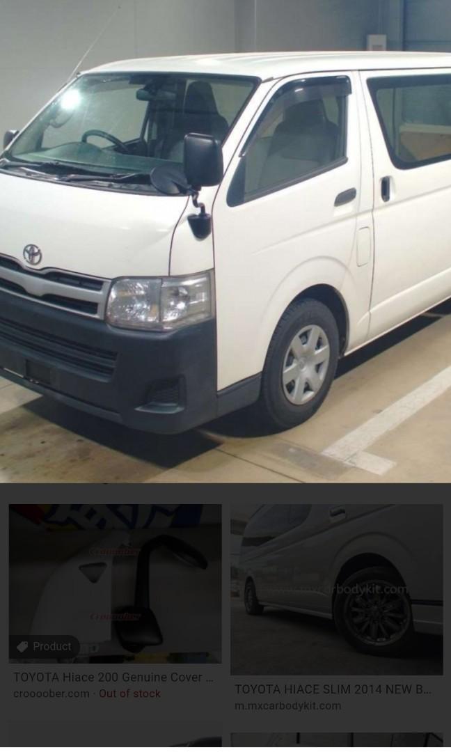 Toyota hiace fender mirror, Car Accessories, Accessories on Carousell