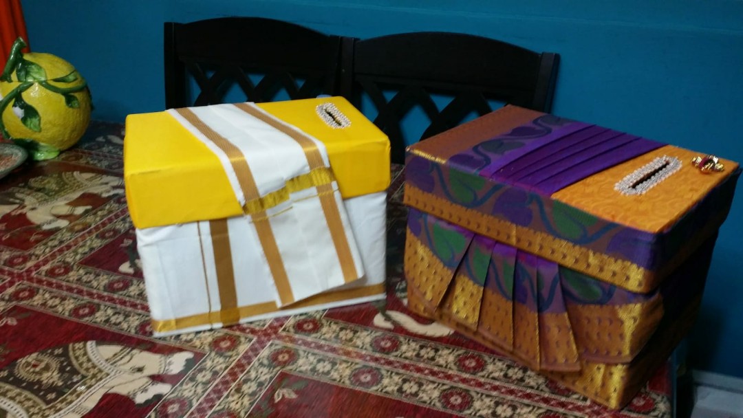 Traditional Indian style wedding money box, Hobbies & Toys, Stationery ...