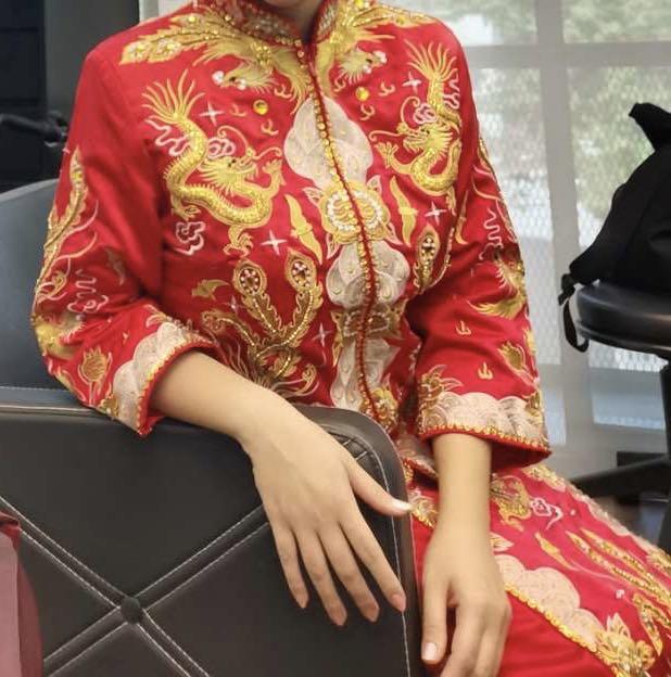 Traditional Wedding Gown Chinese Kua , Women's Fashion, Dresses & Sets ...