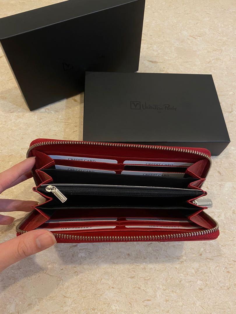 Valentino Rudy wallet (red), Women's Fashion, Bags & Wallets, Wallets ...