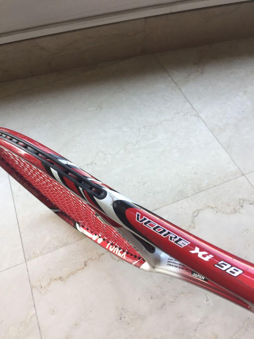 Yonex Vcore Xi 98 Tennis racket, Sports Equipment, Sports & Games ...