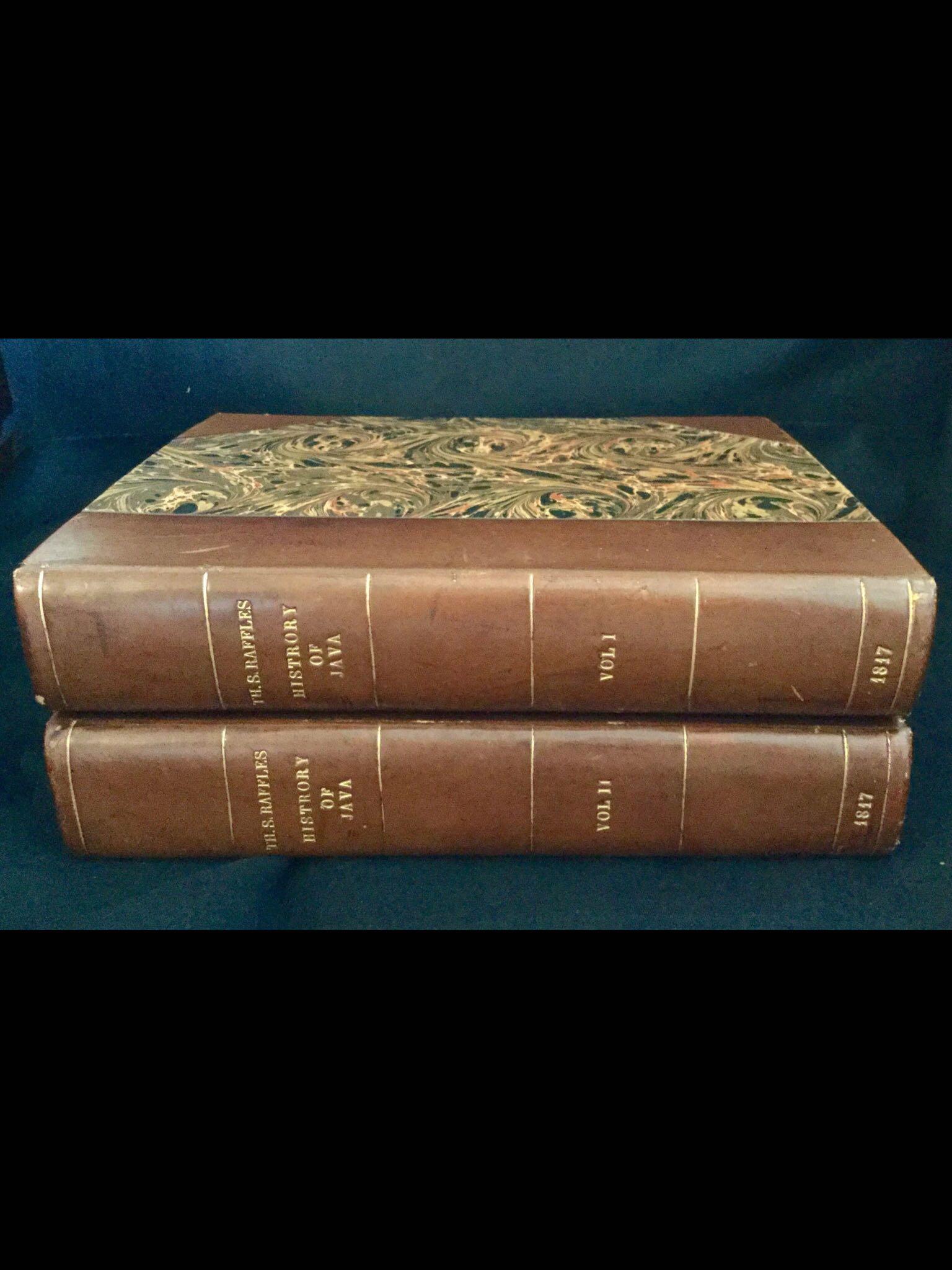 (1817) The History of Java, by Stamford Raffles, Hobbies & Toys ...