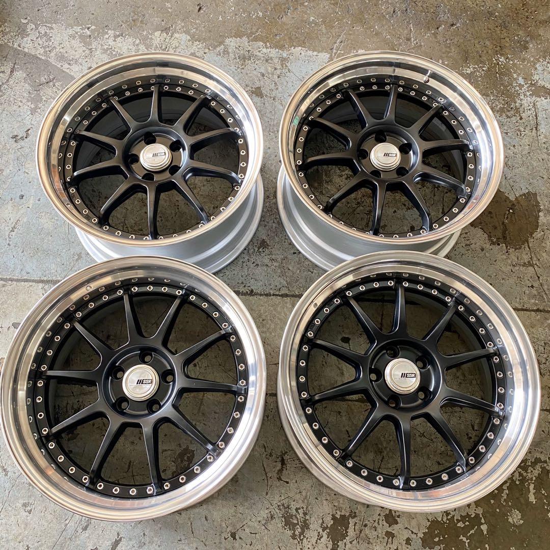 19” Original SSR Professor SP3, Car Accessories, Tyres & Rims on Carousell