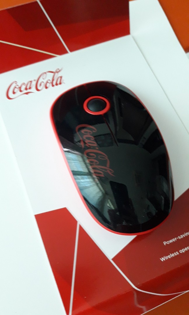 2019 Edition Coca Cola Wireless Mouse, Computers & Tech, Parts ...