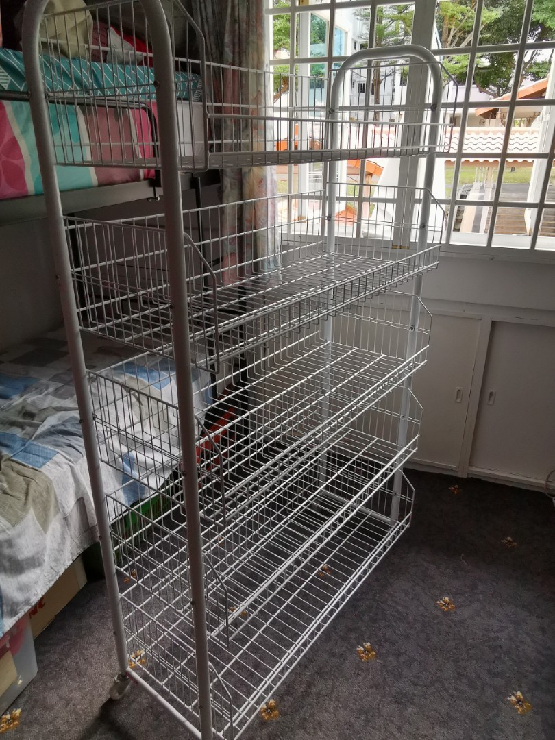 5 tier display rack, Furniture & Home Living, Furniture, Shelves ...