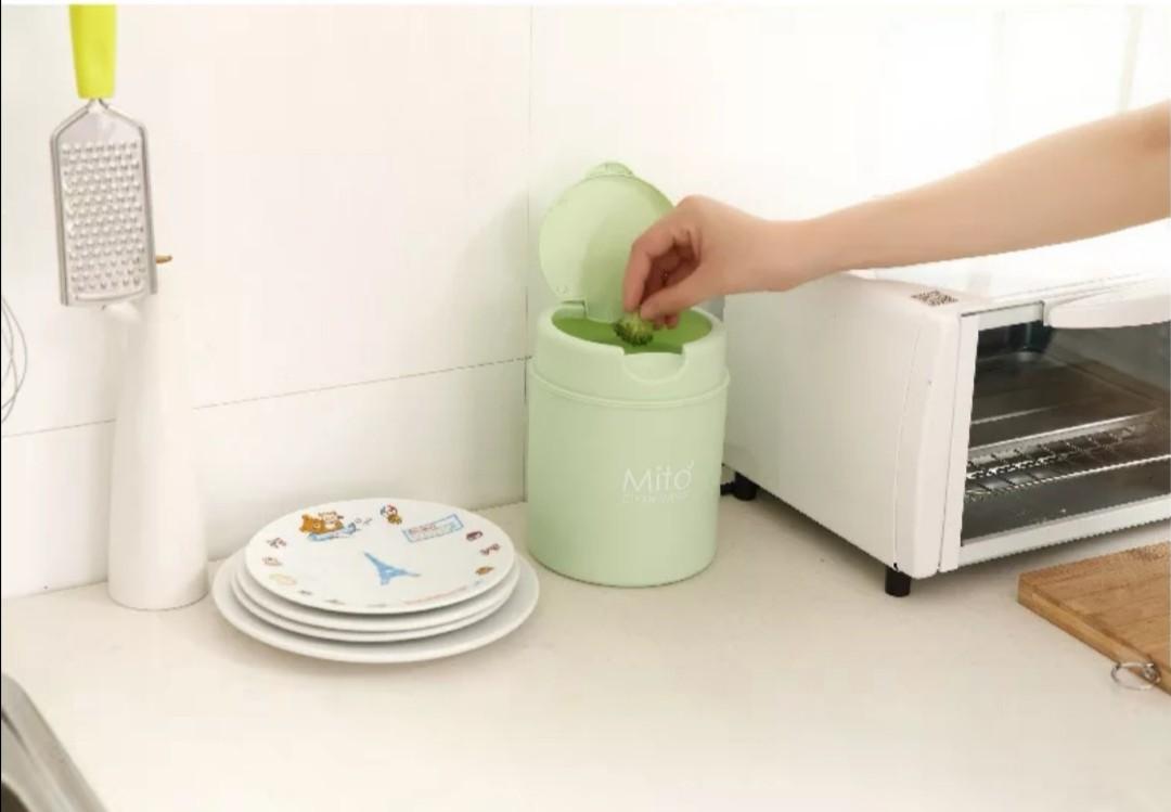 小巧垃圾桶, 睡房, 翻蓋搖蓋2款, mini rubbish bin, room dust bin, washroom, 傢俬＆家居, 家居 ...