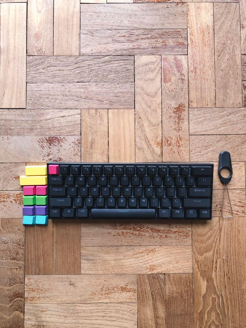 Anne Pro 2 Black Body (RGB Gateron Red Switches), Computers & Tech ...