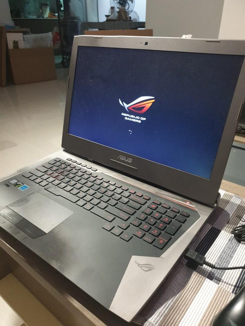 Asus ROG 17 inch laptop, Electronics, Computers, Laptops on Carousell