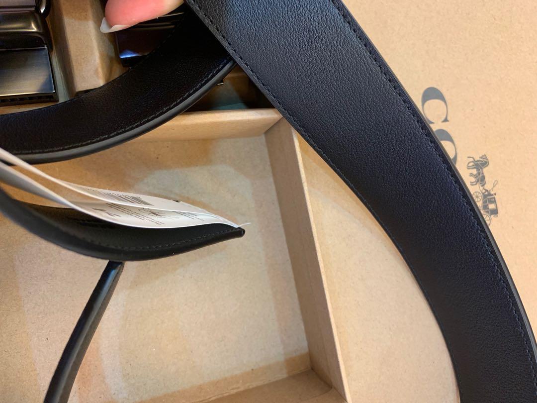 Authentic coach F64839 men belt reversible leather bhjjj, Luxury, Bags ...