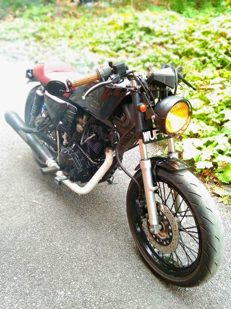 Cafe racer@brat, Motorbikes on Carousell