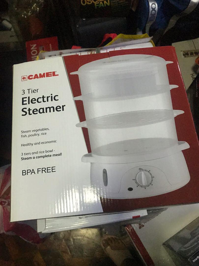 Camel 3 tier food steamer, TV & Home Appliances, Kitchen Appliances ...