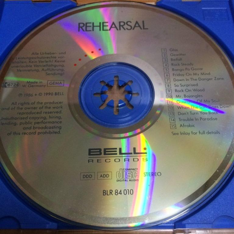CD Bell Records Rehearsal (West Germany), 興趣及遊戲, 音樂、樂器 & 配件, 音樂與媒體 - CD ...