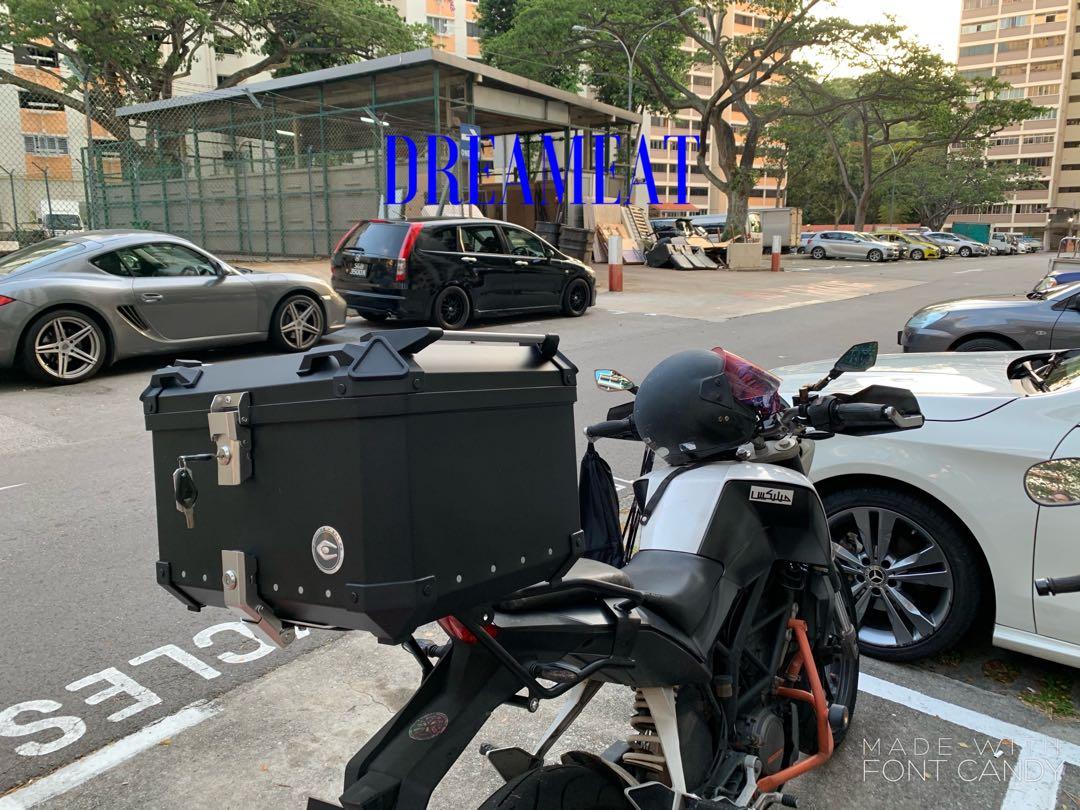 COOCASE X5 50L PREMIUM BLACK ALUMINIUM TOP CASE(LATEST VERSION)(FREE ...