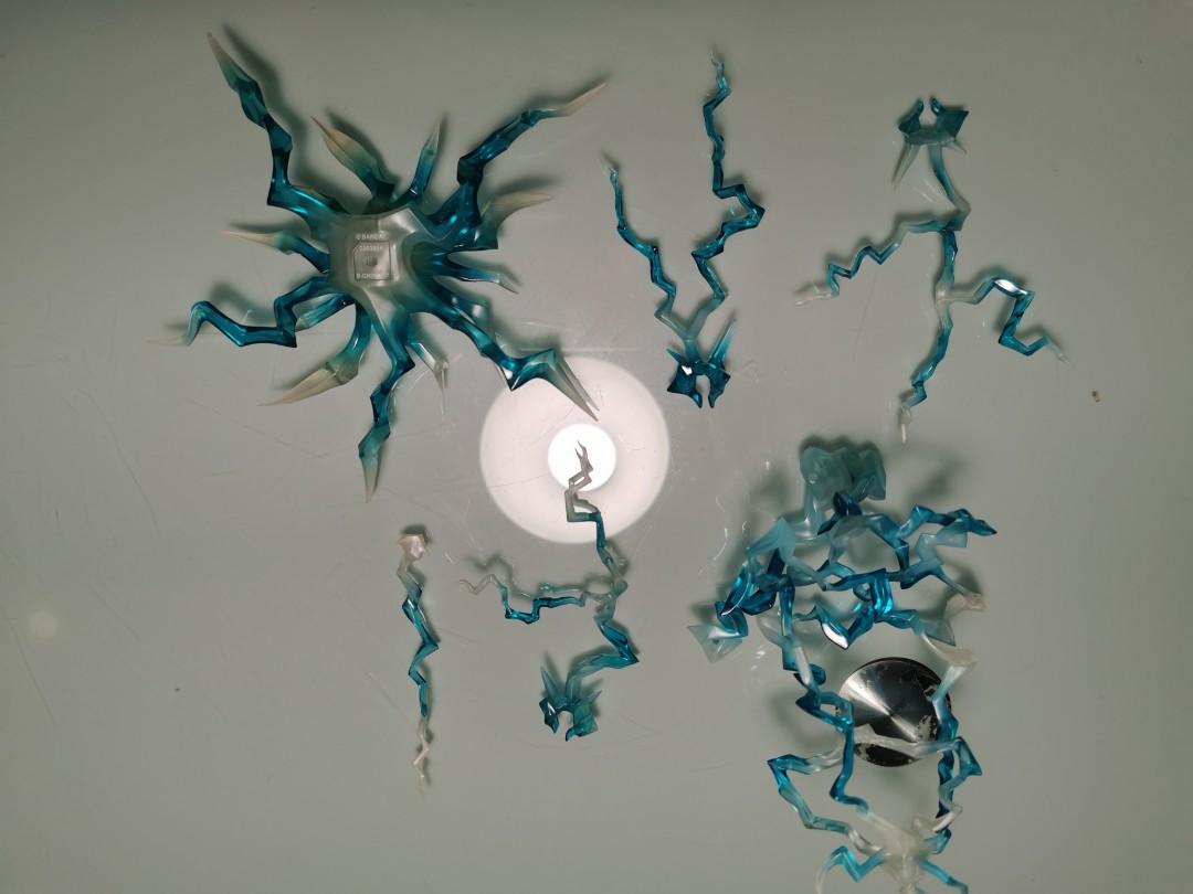 Bandai Effect Thunder Blue Version SHF Figma Revoltech Mafex Marvel ...