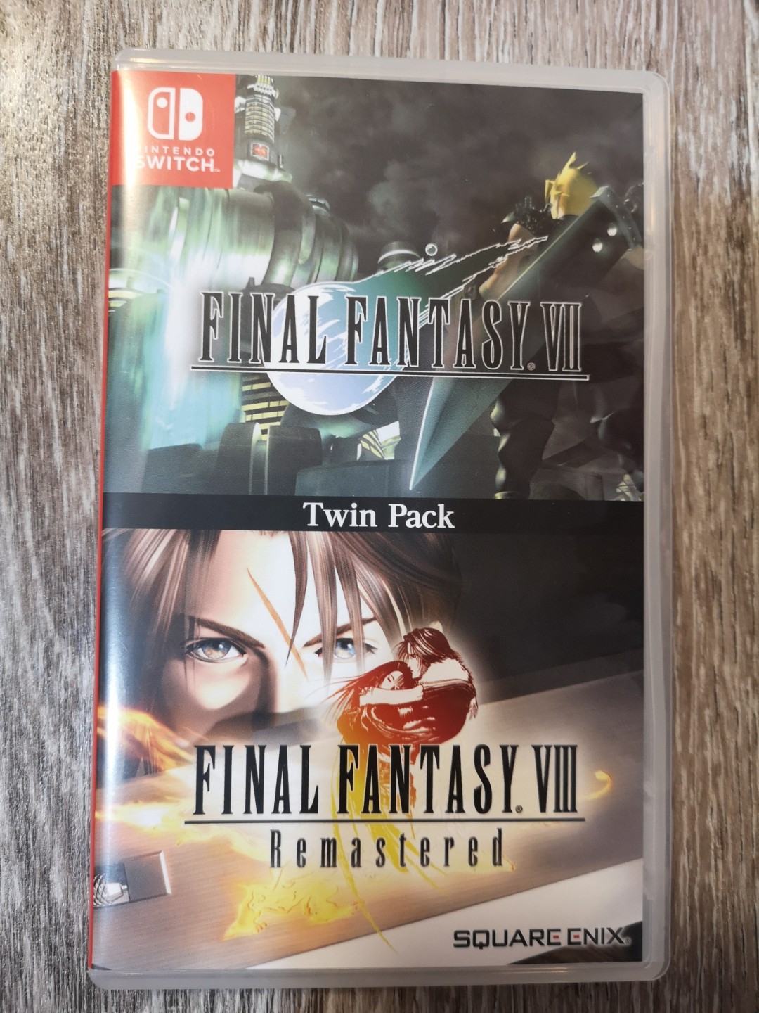 Final Fantasy 7/8 Twin Pack Nintendo Switch, Video Gaming, Video Games ...